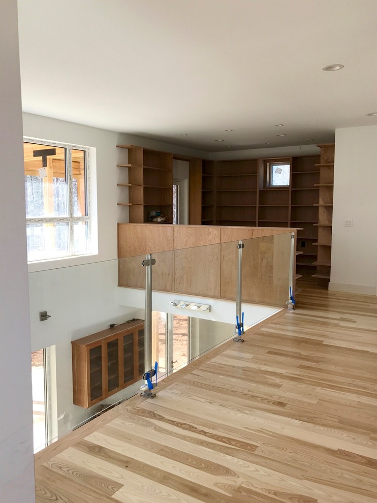 Eno River Net Zero House - Modern - Hall - Raleigh - by Arielle C ...
