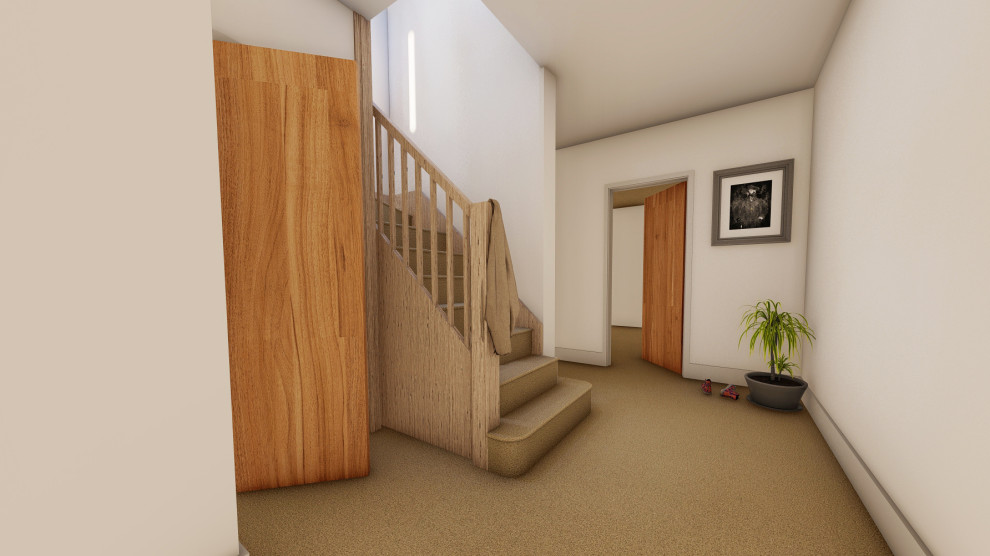 Entrance Hall and Staircase - Traditional - Hall - Other - by SRA ...