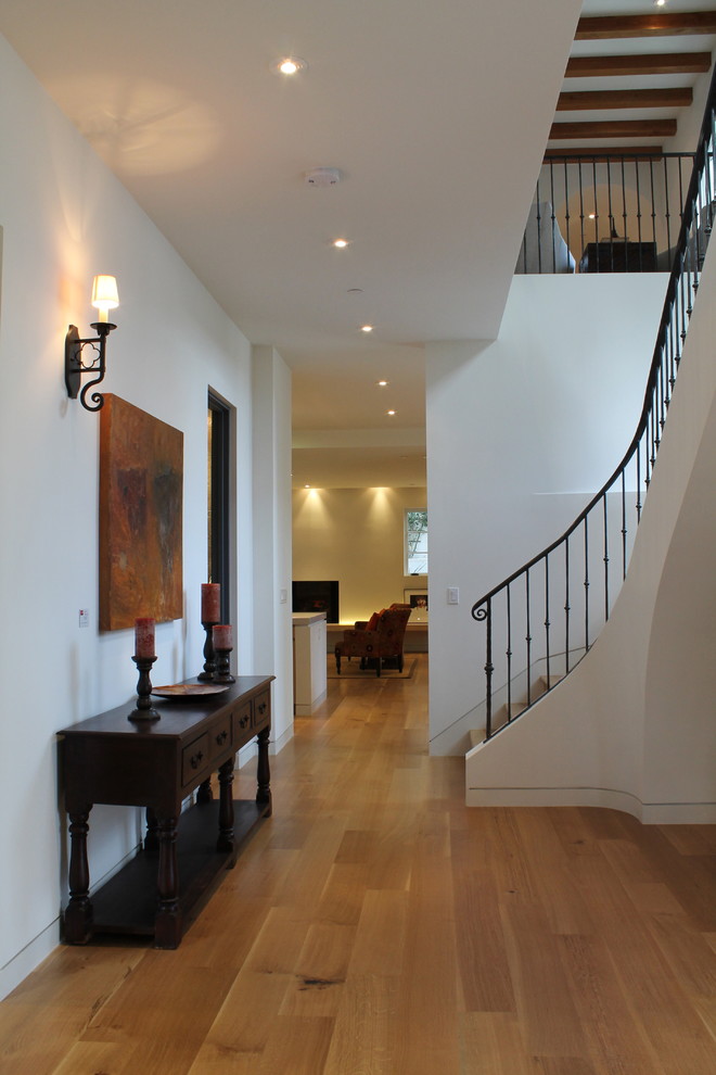 Entry Hall - Rustic - Hall - San Francisco - by Atelier Lawrence Cheung ...
