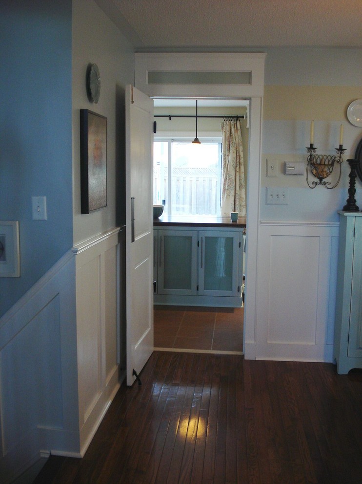 faux transom - Traditional - Hall - Toronto - by Chris Kauffman | Houzz
