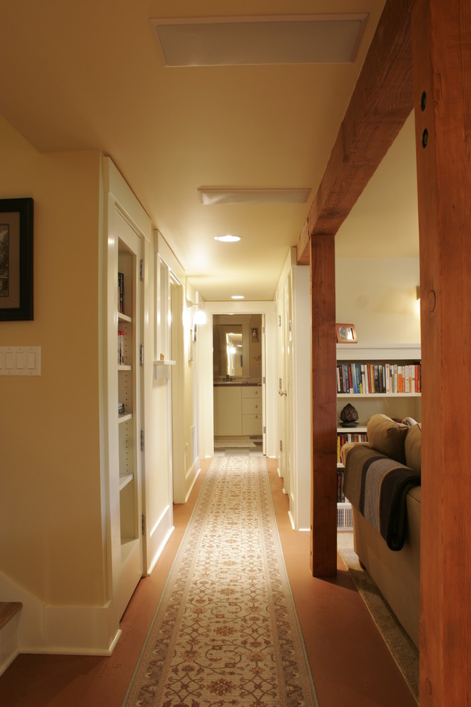 Finished Basement - Traditional - Hall - Seattle - by Sortun-Vos ...