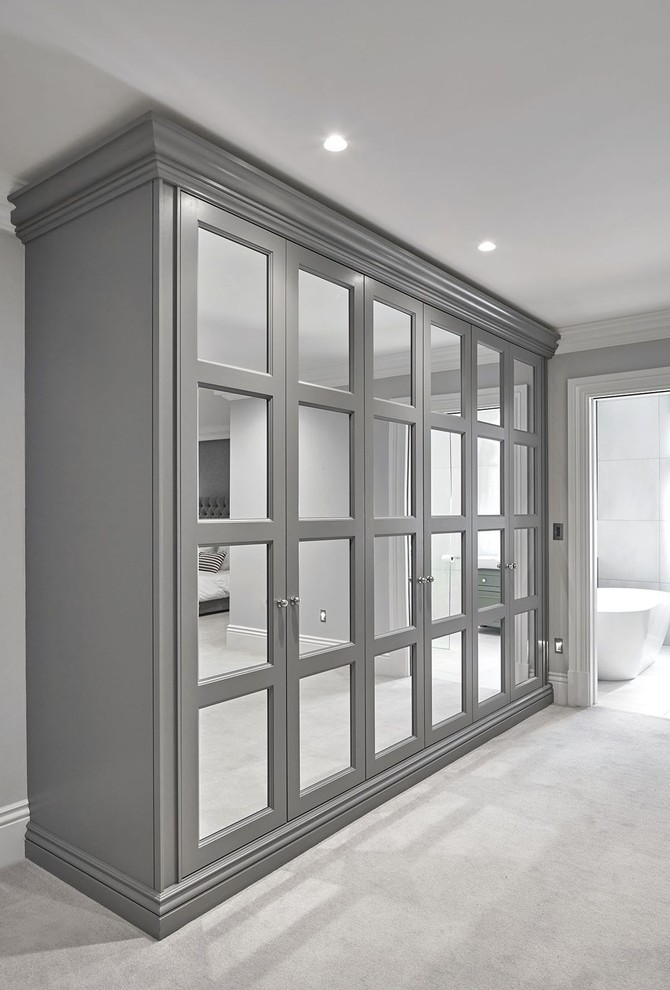 Fitted wardrobe on landing - Contemporary - Hallway & Landing - Other ...