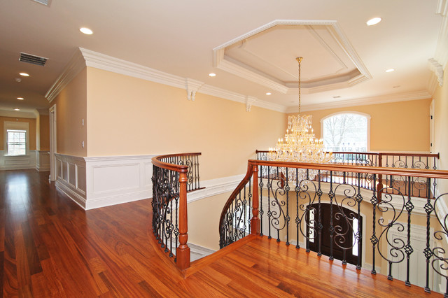 French Château - Traditional - Hallway & Landing - New York - by ...