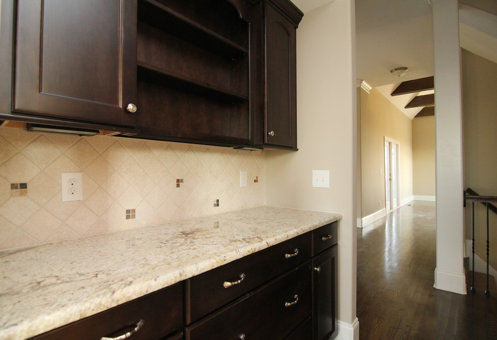 French Country Butler's Pantry - Traditional - Hallway & Landing ...