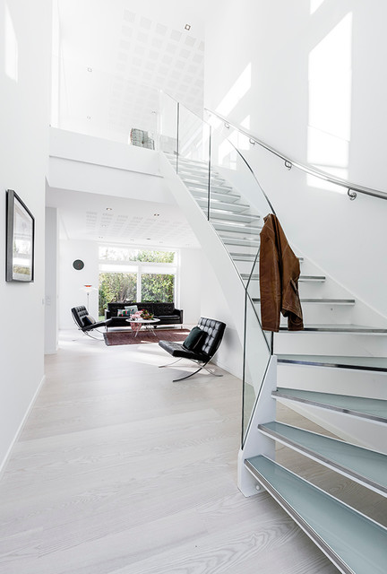Funkis 2 plan huse - Scandinavian - Hall - Aarhus - by Skanlux ...