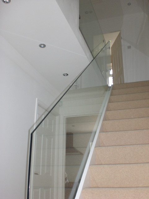 Glass balustrades - Contemporary - Staircase - Other - by Peterlee ...