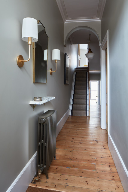 Grade II Listed building internal refurbishment - Victorian - Hallway ...