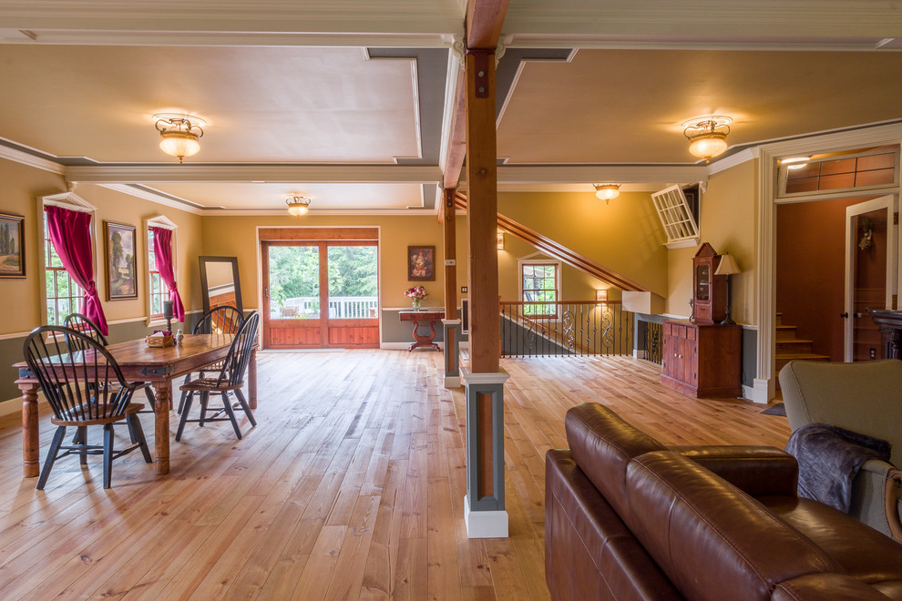 Great Room with Deck - Traditional - Hall - Seattle - by Sheard ...