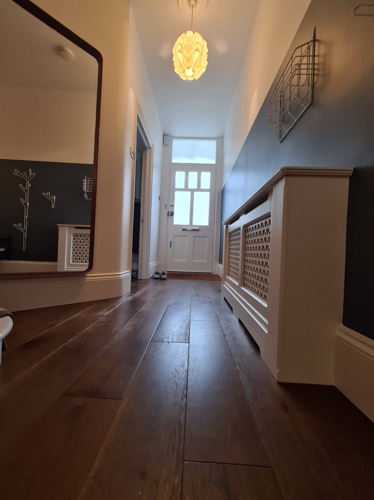 Ground floor hallway transformation in Putney - Modern - Hall - London ...