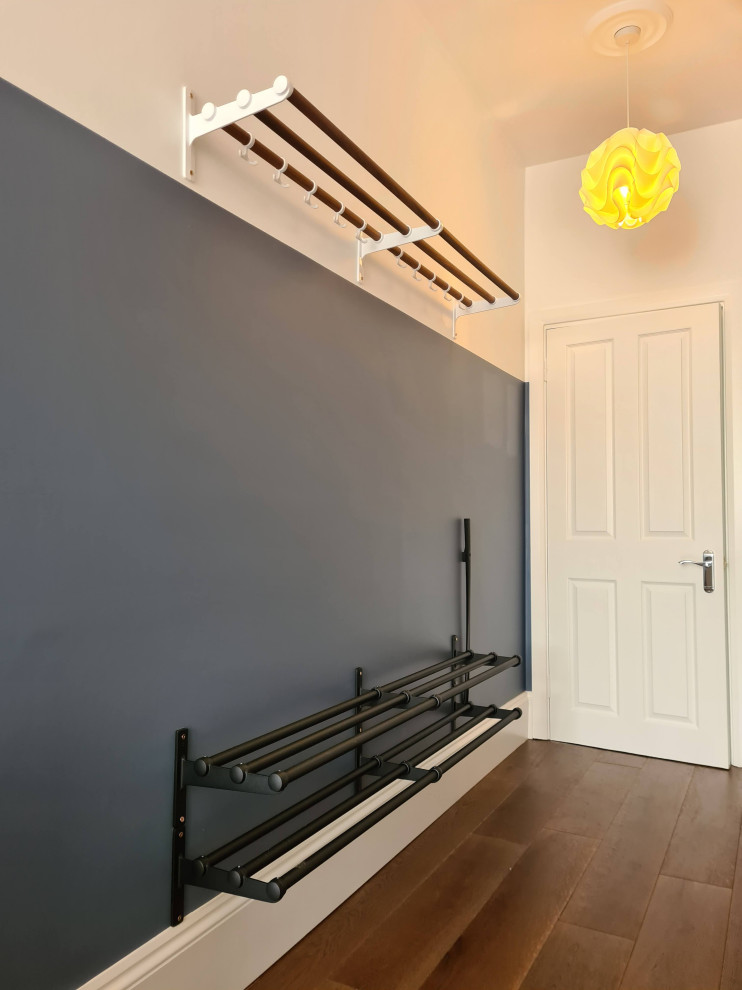 Ground floor hallway transformation in Putney - Modern - Hall - London ...