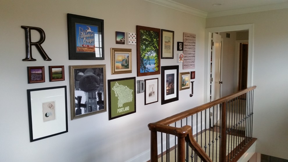 HALL, GALLERY WALL, Pittsford, NY - Transitional - Hall - Other - by ...