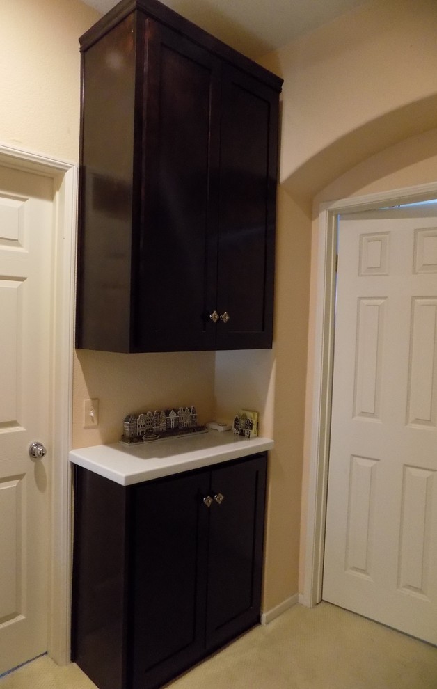 Hall way linen cabinets - Contemporary - Hall - San Diego - by ...