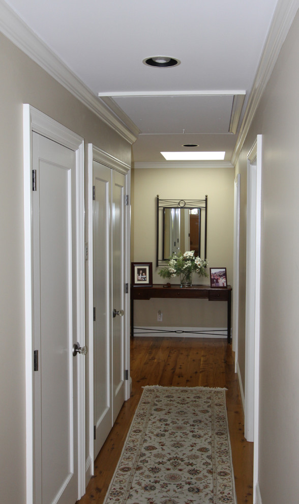 Hallway Bookcase - Traditional - Hall - Charlotte - by Nunley Custom ...