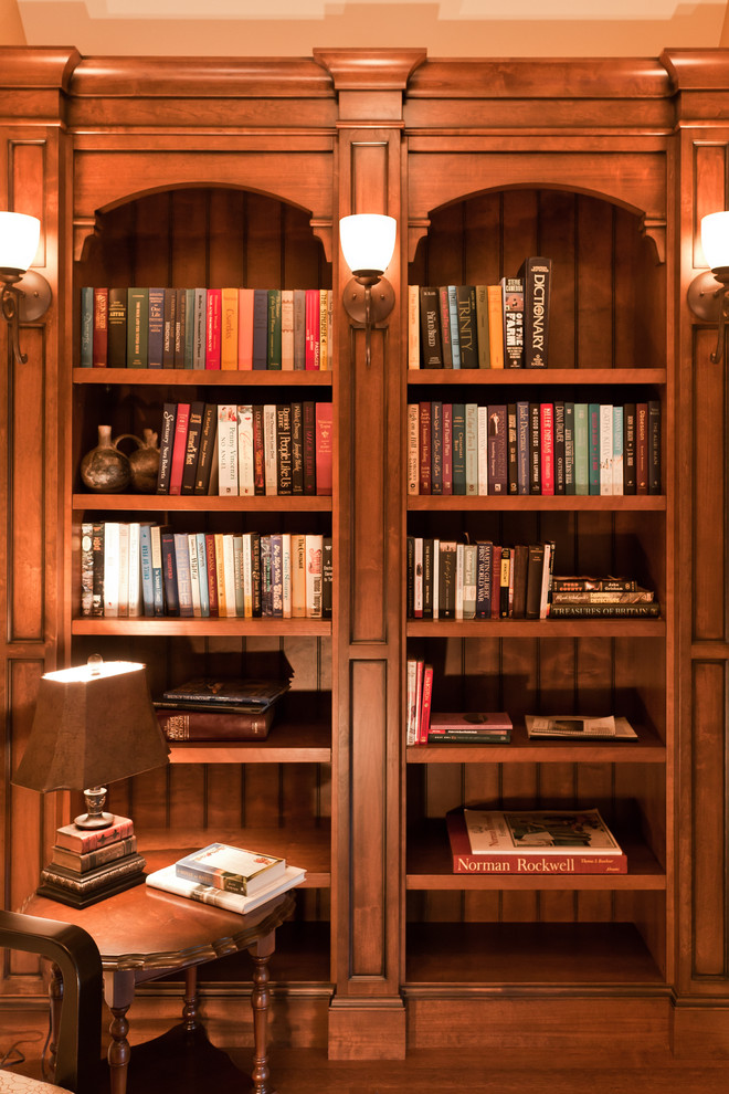 Hallway Bookshelf - Traditional - Hall - Vancouver - by Old World ...