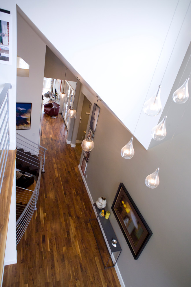 Hallway from above - Contemporary - Hall - Other - by Jarrod Smart ...