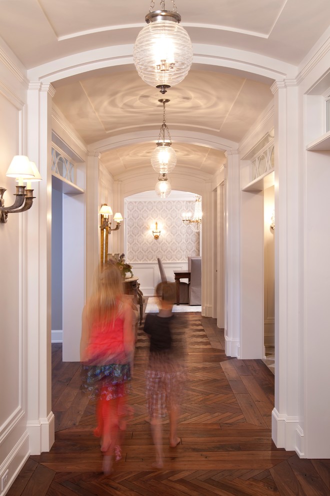 Hallway - Transitional - Hall - Minneapolis - by Hendel Homes | Houzz
