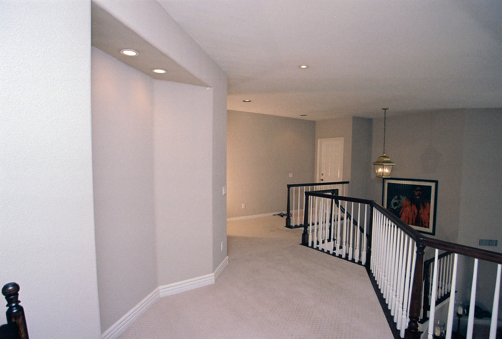 Hallway Loft Addition - (to be furnished) - Traditional - Hall - Orange ...