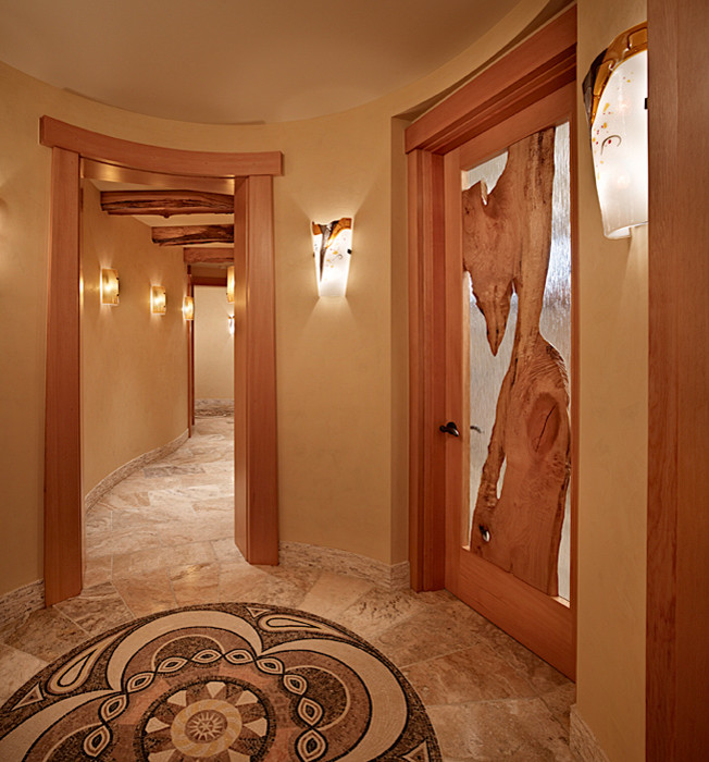 Hallway of Cedar Haven Home - Contemporary - Hall - Seattle - by ...