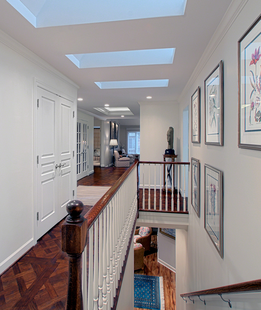 Hallway with skylights - Traditional - Hall - Chicago - by Benvenuti ...