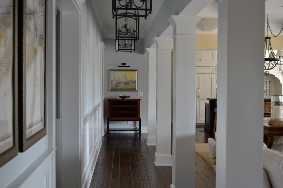 Hampton Coastal Home - Traditional - Hall - New York - by Interior Edge ...