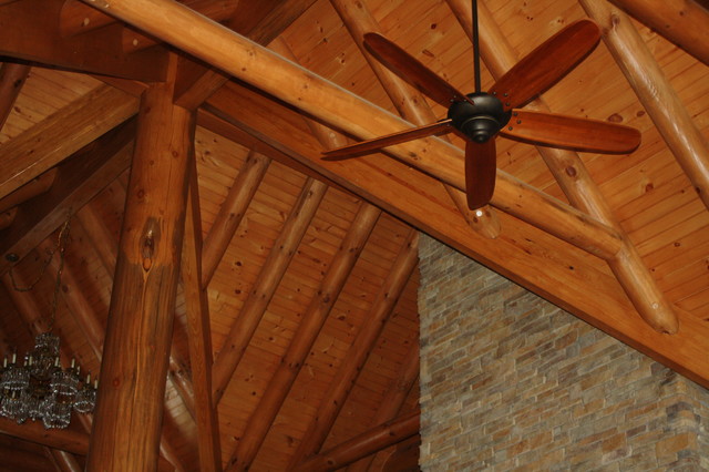 Heavy Timber Rafters and Trusses - Montagne - Couloir - Autres ...