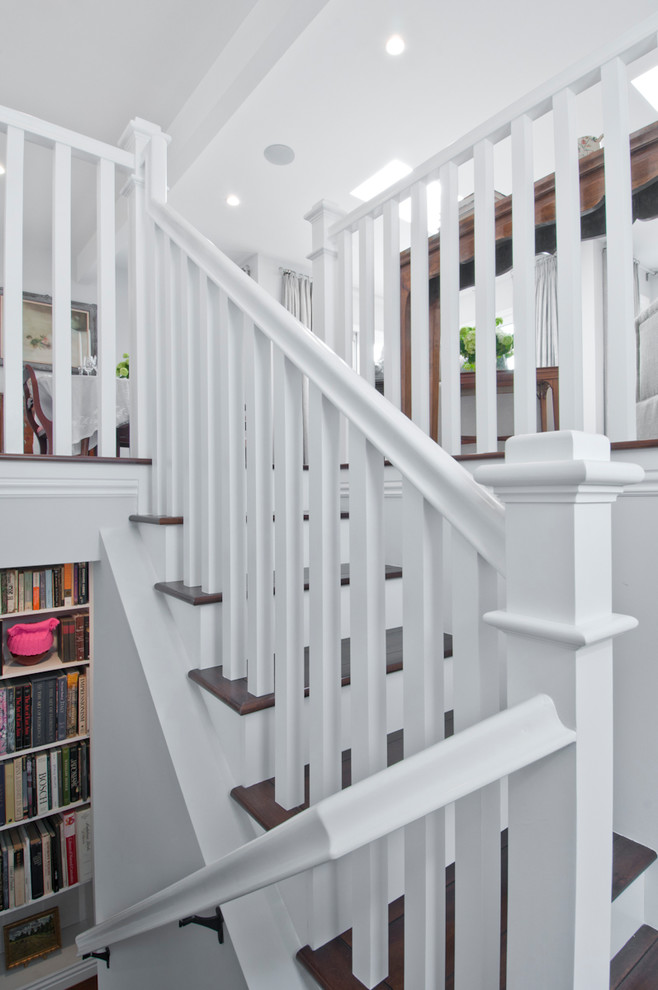 Sleek Hermosa Beach Custom Stairs & Railings Installation - Traditional ...