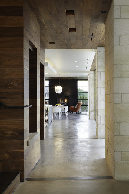 Hill Country Residence - Contemporary - Hall - Austin - by Cornerstone Architects | Houzz