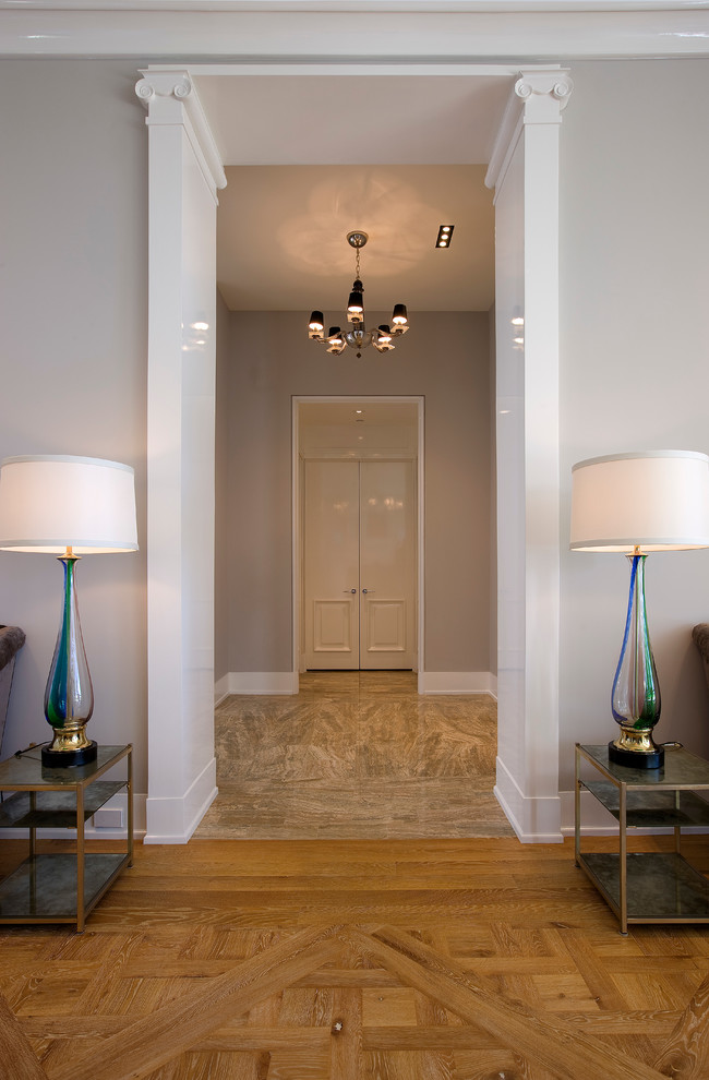 Hollywood Regency, Montecito - Contemporary - Hall - Santa Barbara - by ...