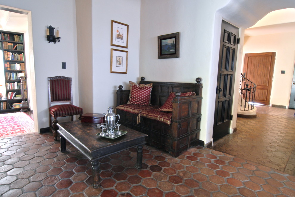 Hollywood Spanish Colonial Restoration - Mediterranean - Hall - Los ...