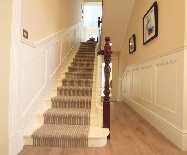 Internal wall paneling - Traditional - Staircase - Dublin - by Focal ...