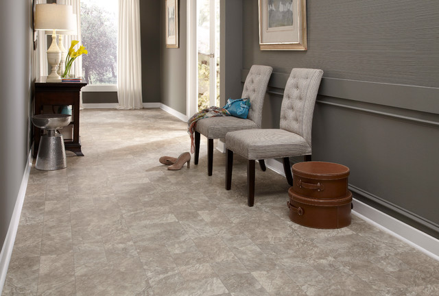 IVC Flexitec Cushioned Fiberglass Sheet Vinyl Flooring - Contemporain ...