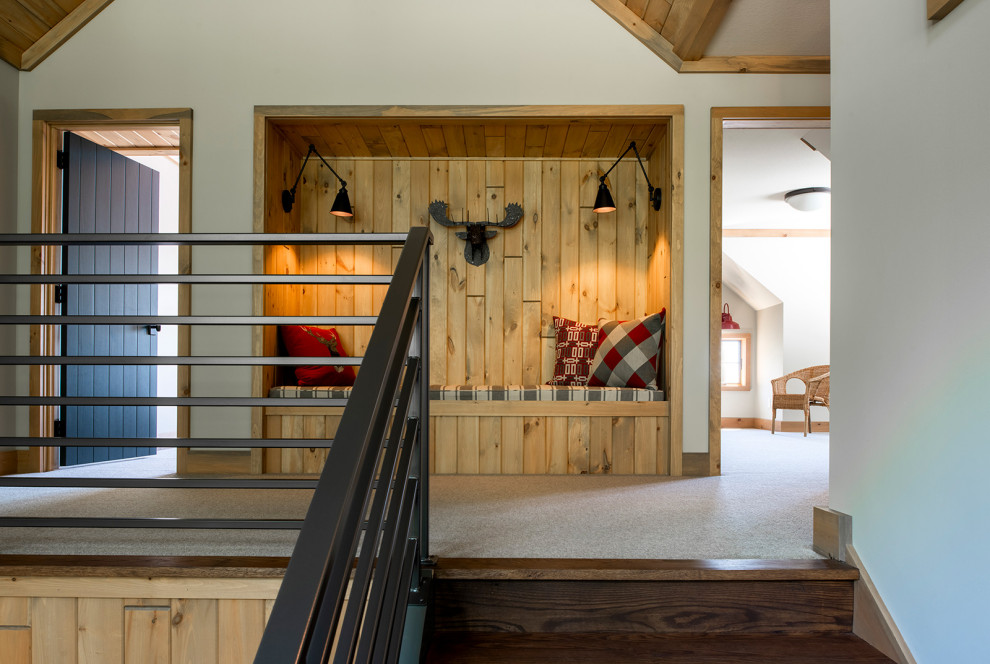 Kimble Cabin - Rustic - Hall - Minneapolis - by Rehkamp Larson ...