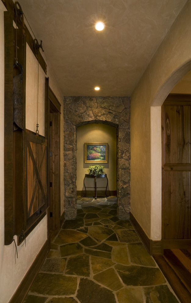 Lake Cabin Hallway - Rustic - Hall - Denver - by Lynne Barton Bier ...
