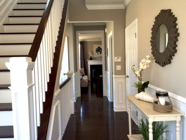 Lenox Model Home Hallway Shelton Cove Ct Coastal Landing New York By Pj ...