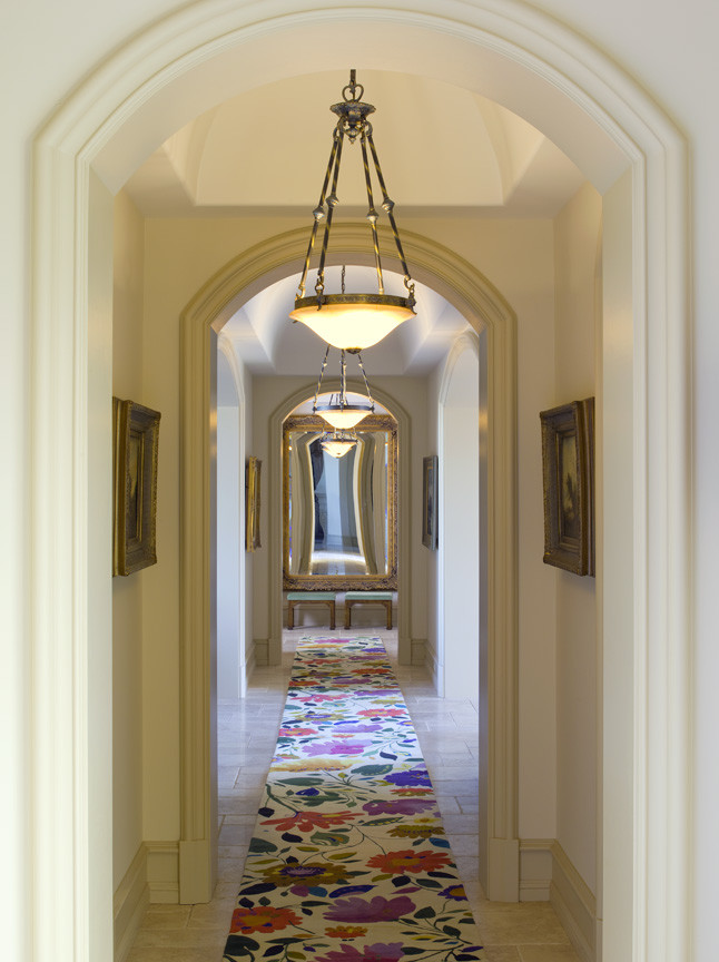 Lori Dennis Interior Design - Traditional - Hallway & Landing - Los ...