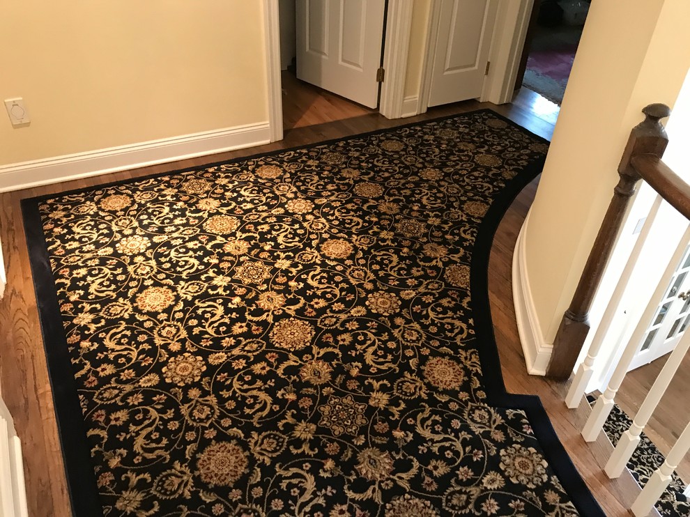 Mahwah, NJ - Custom Stair and Hallway Runner - Transitional - Hall ...