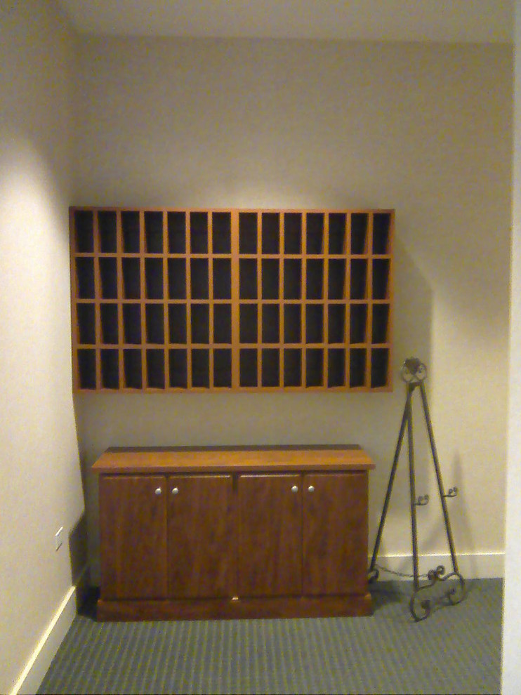 Mail sorter and base cabinet in Light Cherry - Traditional - Hall ...