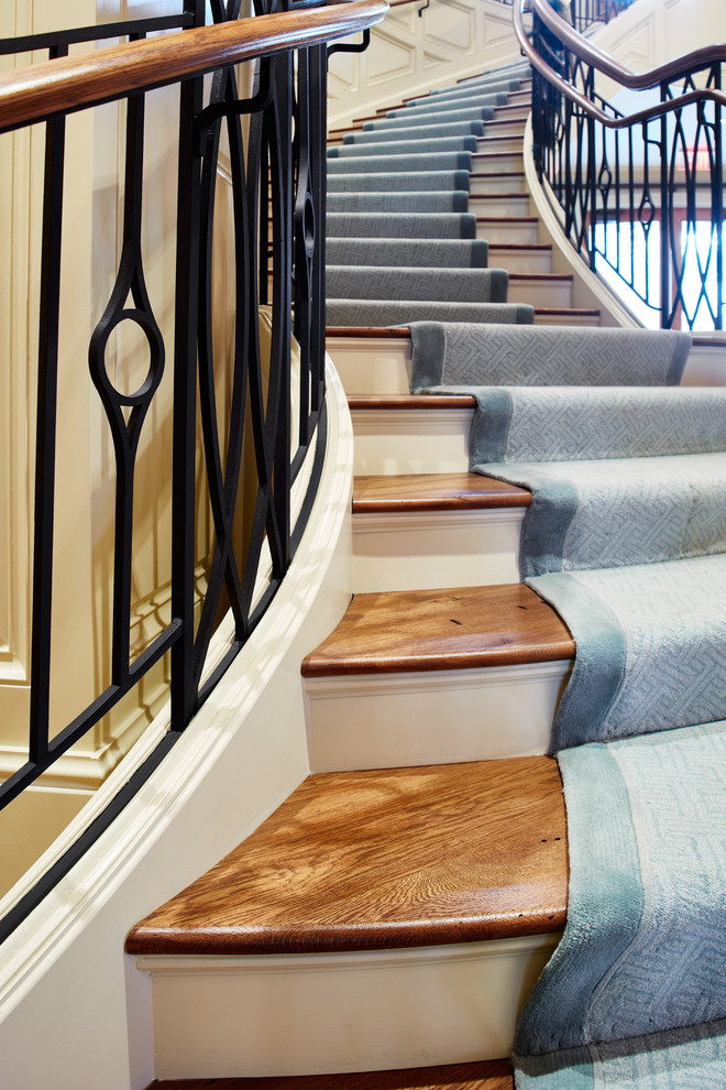 Main Entrance Hall Stairs - Detail - Traditional - Staircase - Atlanta ...