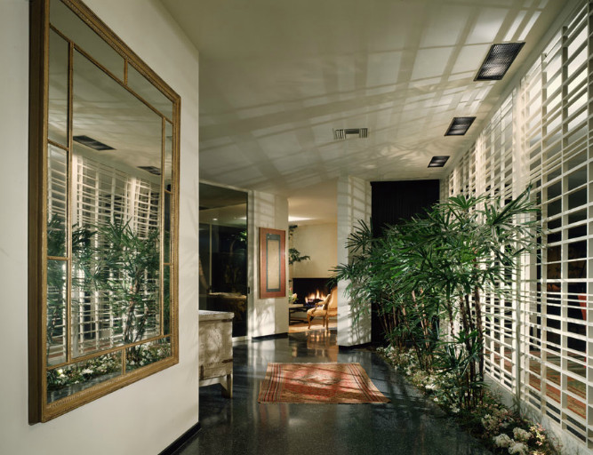 Main Hallway - Modern - Hall - Los Angeles - by Donna Livingston Design ...