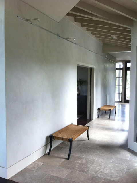 Marmorino Classico Beautifully Done - Contemporáneo - Recibidor y ...