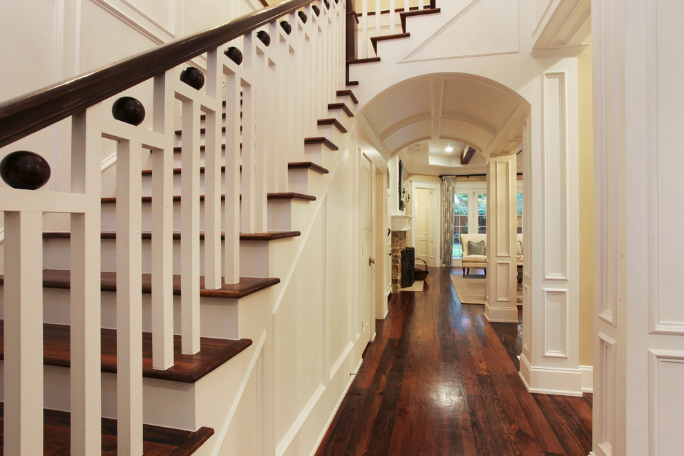 Memorial Hamptons Style - Traditional - Hallway & Landing - Houston ...