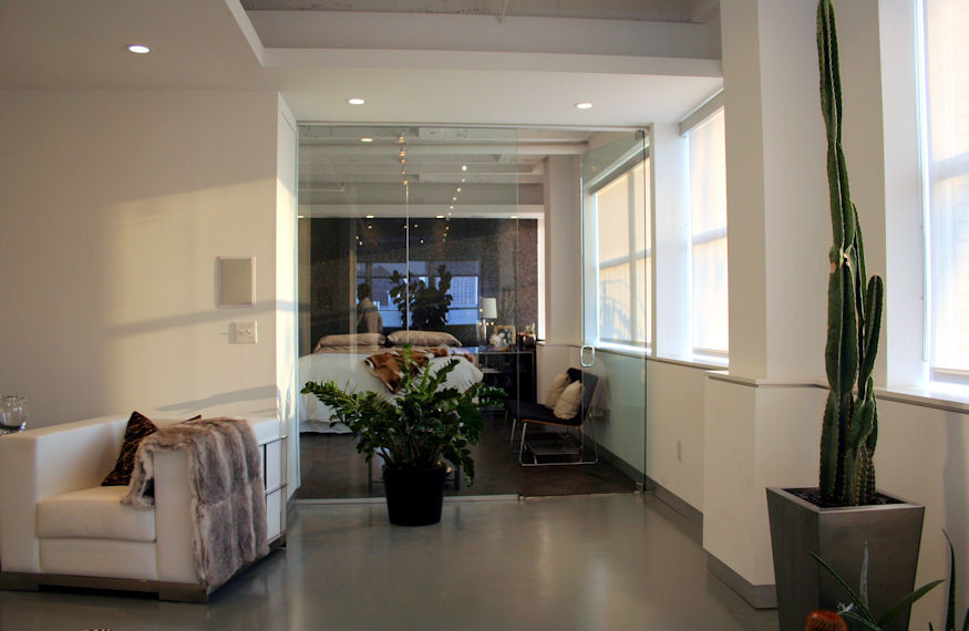 Midtown Loft Renovation - Modern - Hall - Atlanta - by Sean Key Design ...