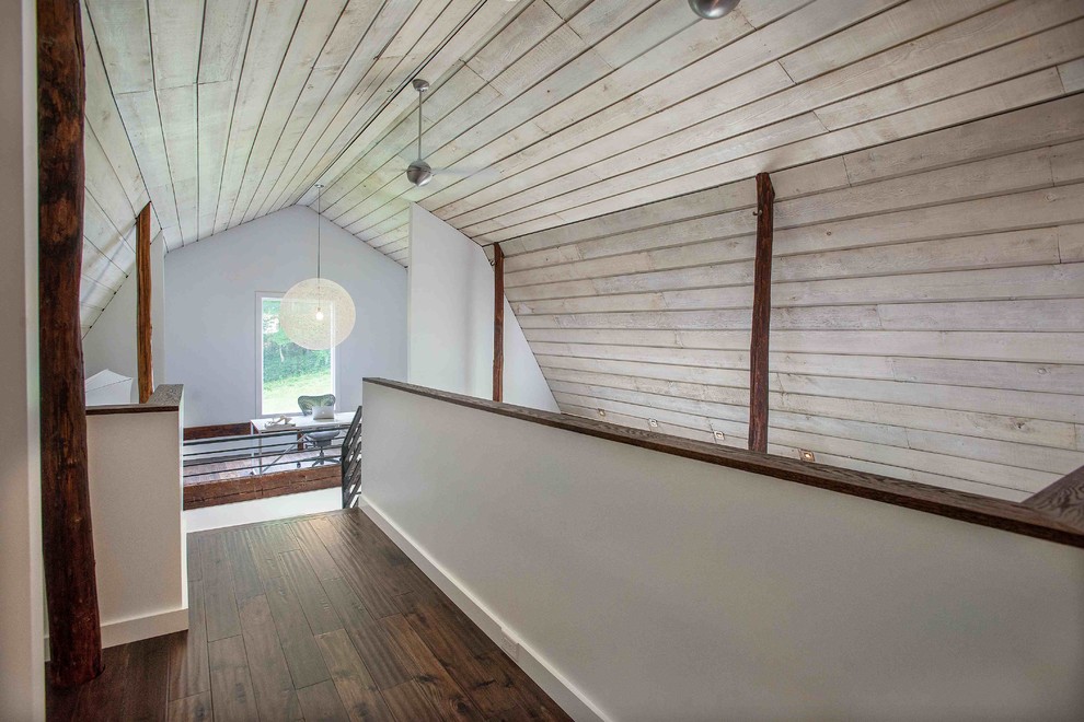 Modern Barn Cat Walk - Modern - Hall - Other | Houzz