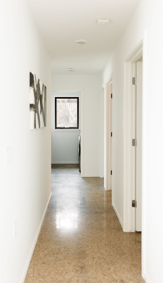 Modern Concrete Home - Modern - Hall - Grand Rapids - by R-Value Homes ...