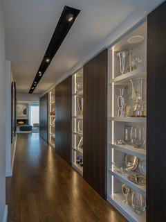 Modern display cases - Modern - Hall - Boston - by Walker Architects ...