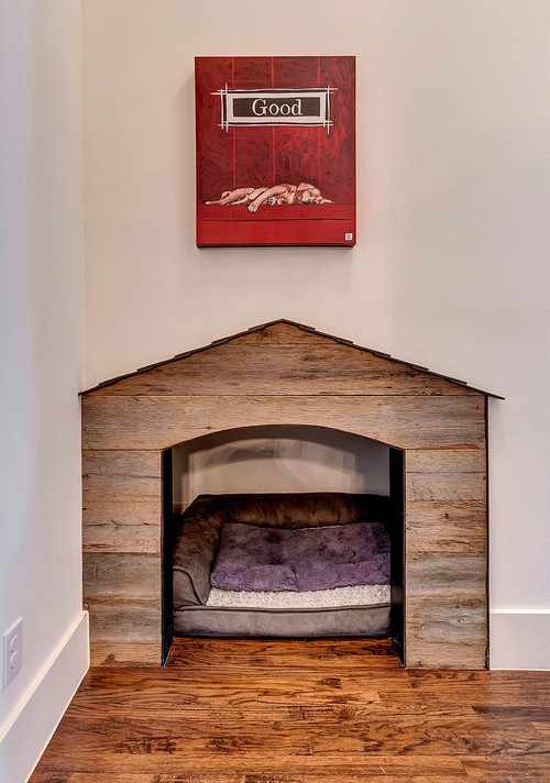 Under the Stairs Dog House, Kennel and Dog Nook Ideas