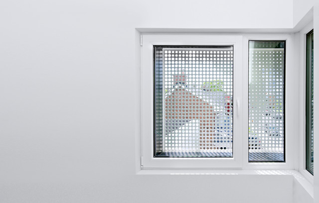Mount Pleasant House - Perforated Window Screen - Scandinavian - Hall ...