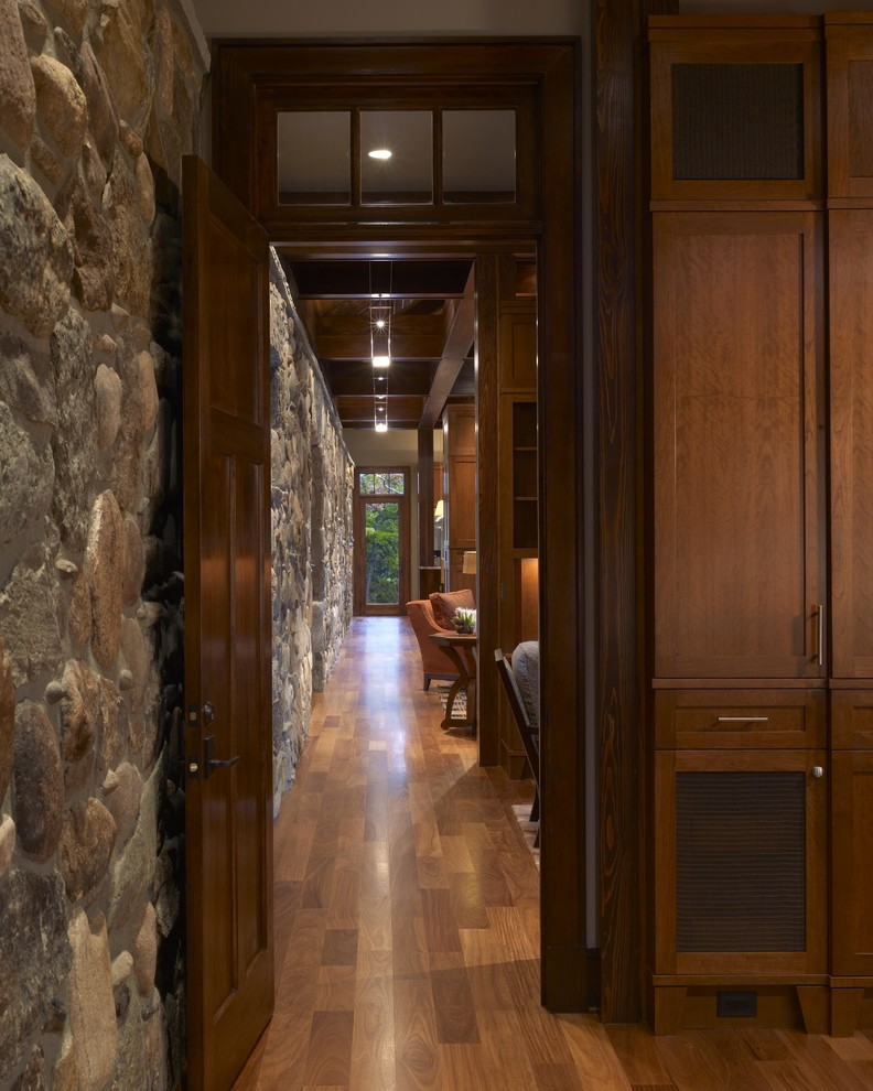 Mountain Cabin - Traditional - Hall - Charleston - by Tidewater Lumber ...