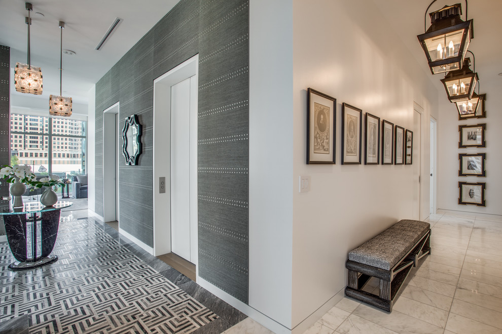 Musem Tower - Contemporary - Hall - Dallas - by Hudson Construction ...