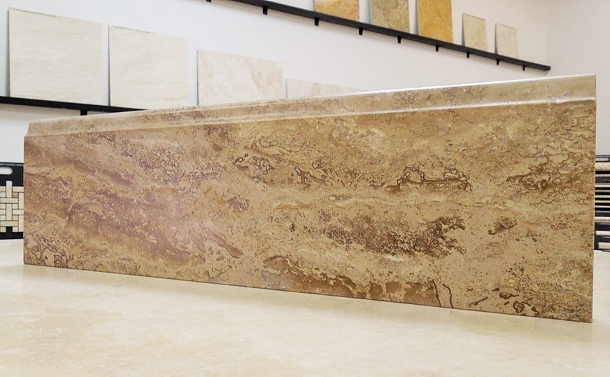 Natural Stone Baseboards - Traditional - Hall - Phoenix - by Durango ...